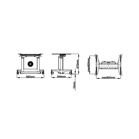 M Motorized Touch Tilt Table